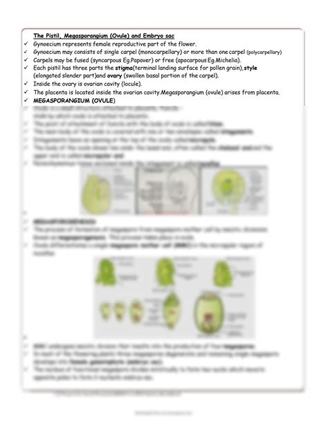 Solution Hssrptr 1 Sexual Reproduction In Angiosperms Studypool