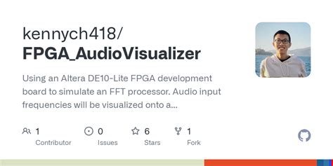 GitHub Kennych FPGA AudioVisualizer Using An Altera DE Lite FPGA Development Board To