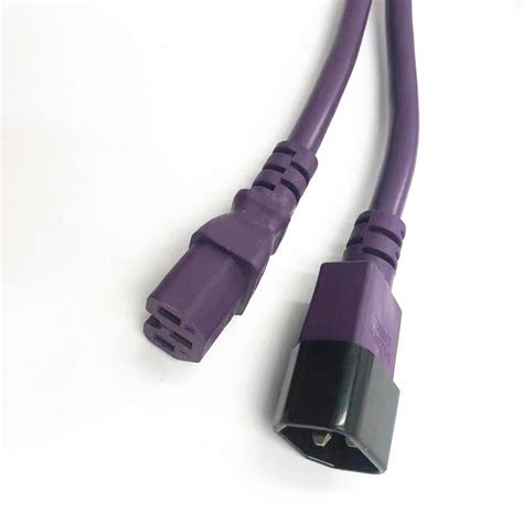 IEC 320 C20 Male Plug To 2X C13 Female Plug Y Split Power Splitter Cord Cable H05VV F Sjt Svt 53