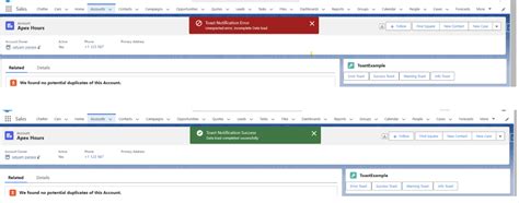 Toast Notifications In Lightning Web Components Lwc Apex Hours