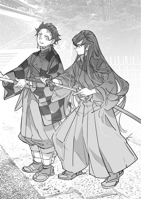 Kamado Tanjirou And Tokitou Muichirou Kimetsu No Yaiba Drawn By Kiyono Kiyotsugu Danbooru