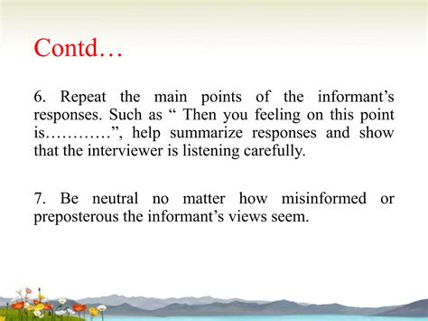 Key Informant Interview Kii Pptx