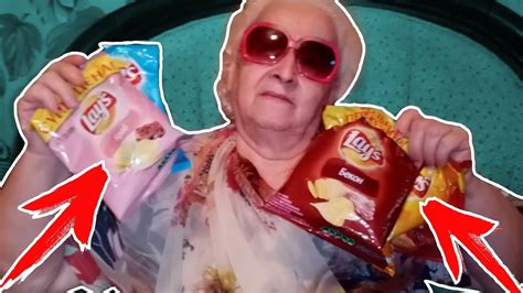 ჩიფსი ჩელენჯი ვსინჯავ სხვადასხვა ჩიფსებს მადამ ნელი Youtube