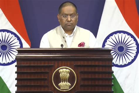 Mea On Khalistani Threat To Indian Consulate Responsibility Of Canada To Provide Security