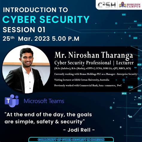 Thilina Samarasinghe Posted On Linkedin