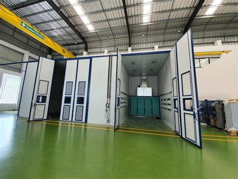 รับออกแบบติดตั้งสร้างห้องพ่นอบสีระบบม่านน้ำ ระบบฟิลเตอร์ Ennxo