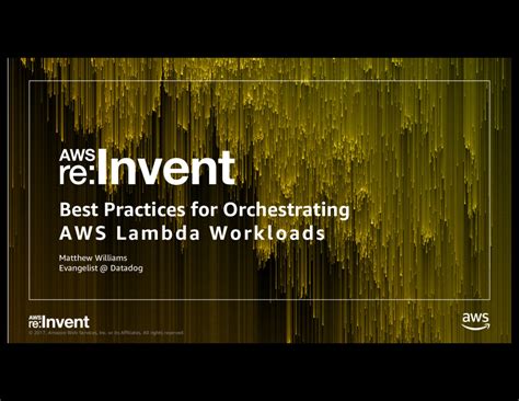 Orchestrating Your Lambda Workloads With Aws Step Functions Speaker Deck