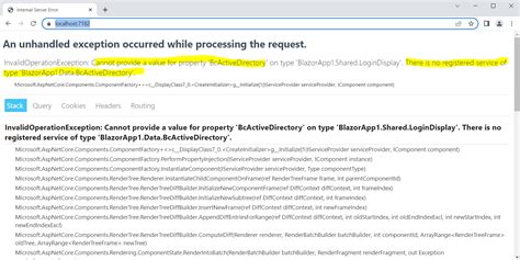 Blazor Server Basics Part Query The On Premise Active Directory Matrixpost Net