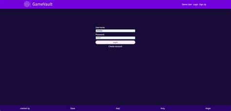 GitHub Dave Rr GameVault