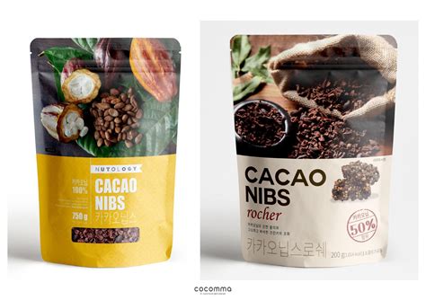 카카오닙스로쉐패키지패키지디자인일러스트포장디자인시각디자인레이아웃푸드패키지 Food Packaging Design Bottle Design Packaging
