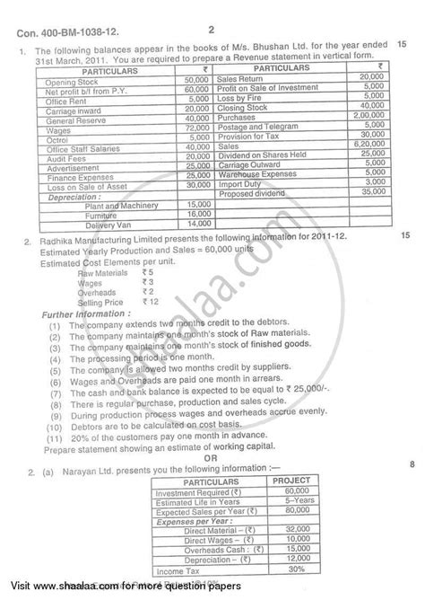 Introduction To Management Accounting And Introduction To Auditing Financial Accounting And