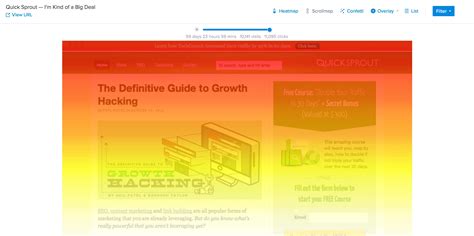 Website Scroll Tracking And Visitor Abandonment Tool Scrollmap