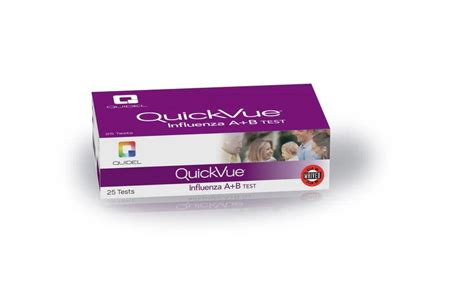 Quickvue Influenza Aandb Test Dipstick Format Qui 20183 Mdsupplies