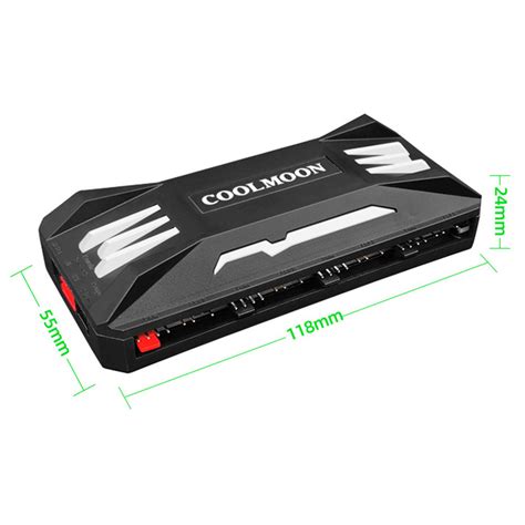 Rgb Controller 4pin Pwm 5v 3pin Argb Fan Pc Case Remote Control [walkaround Ph] Shopee Philippines