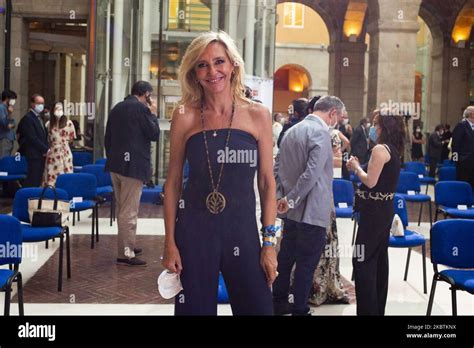 Journalist Marta Robles During The La Razon Newspaper Tribute To Health Professionals For Their