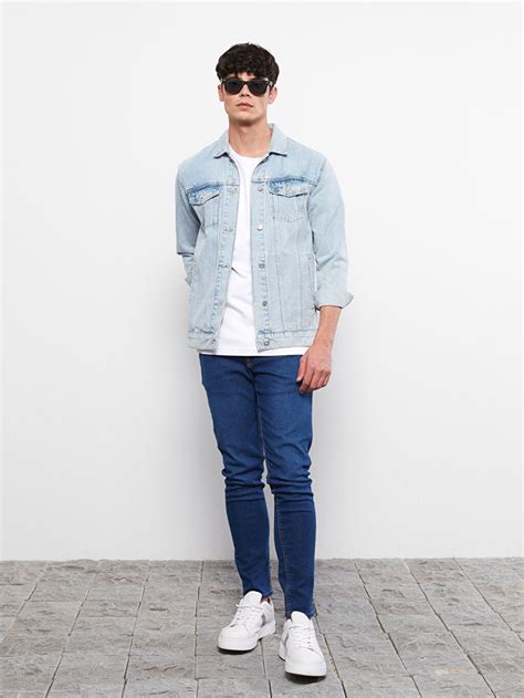 Lc Waikiki بنطلون جينز رجالي 750 سليم فيت W2ev77z8 507 W2ev77z8 507