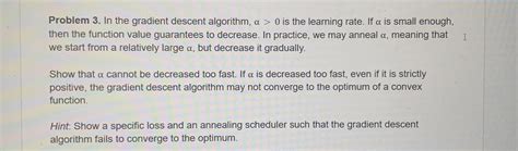 Solved Problem 3 ﻿in The Gradient Descent Algorithm α0