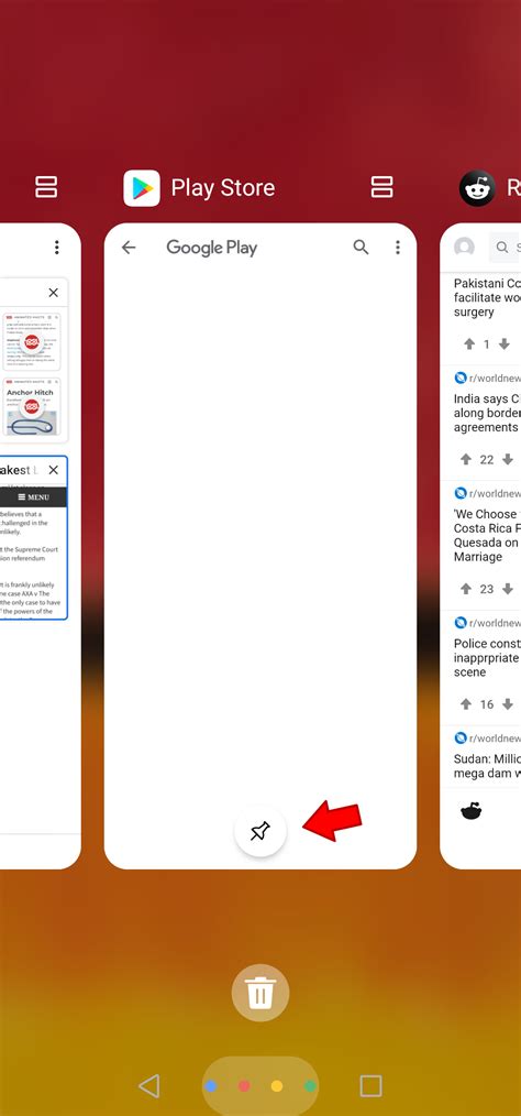 Screen Pinning Issue With Nova Pro Novalauncher