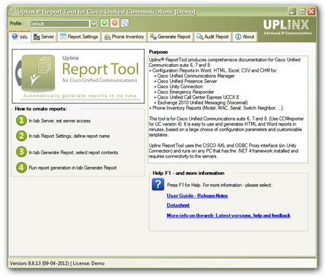 Report Tool For Cisco Unified Comms Download Softpedia