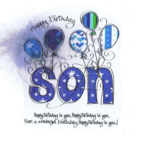 Birthday Wishes For Adult Son Card Relation Happy Birthday Son