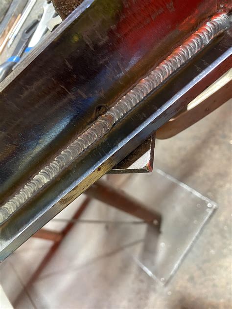 Just Started Tig Welding Today Im In School And So Far This Is My Favorite Kind Of Weld R