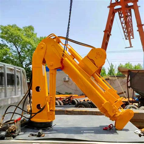 작은 유압 너클 붐 크레인 의 고품질 작은 유압 너클 붐 크레인