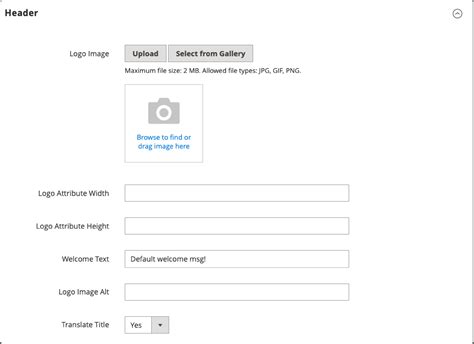 How To Configure Magento Header HTML Head Header And Footer