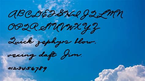 Palmer Script Font Free Download