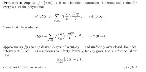 Problem Suppose F R Is A Bounded Chegg