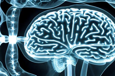 Premium Ai Image Xray Of Human Brain Human Brain Mri Scan Image Of