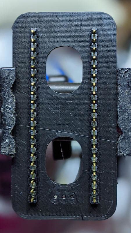 Raspberry Pi Pico Header Soldering Jig By Scruss Download Free Stl Model