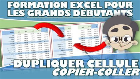 Les Bases Du Copier Coller Sur Excel Excel Formation