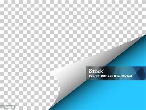 둥근 모서리와 그림자 투명도벡터 일러스트 레이 션웹 배너 파란 종이 0명에 대한 스톡 벡터 아트 및 기타 이미지 0명 공란 그림자 Istock