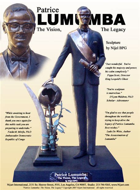 African Americans Celebrate Lumumbas Birthday With Unveiling Of