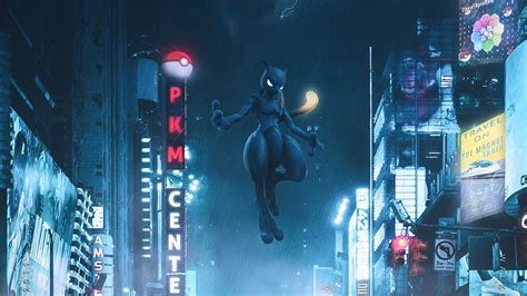 Mewtwo Mewtwo Pokemon Movie Wallpapers 4k Wallpaper Movie Wallpapers