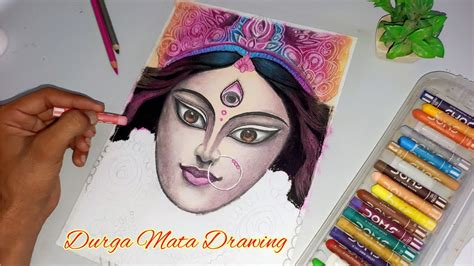 Durga Mata Drawing 🙏🙏 Youtube