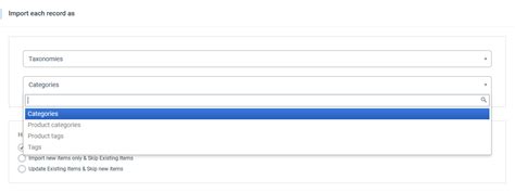 Import Taxonomy Wordpress Import Export