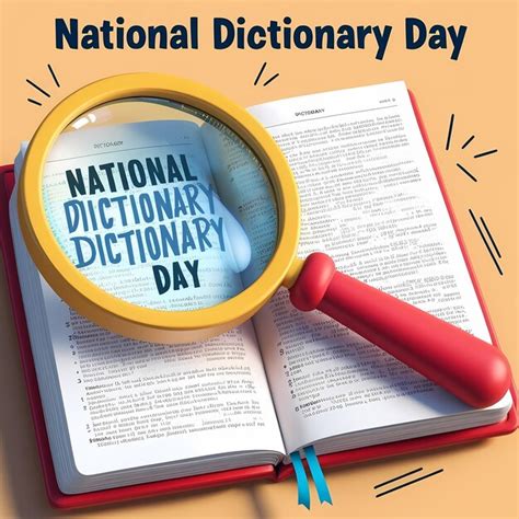 National Dictionary Day Hd Wallpaper Theme Images Free Download On Freepik