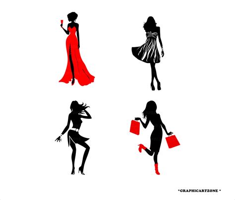 Modelo De Mujer Silueta Svg Model Fashion Pose Silueta De Etsy My Xxx