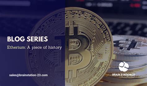 Etherium A Piece Of History Of Blockchain Based Distributed Computing