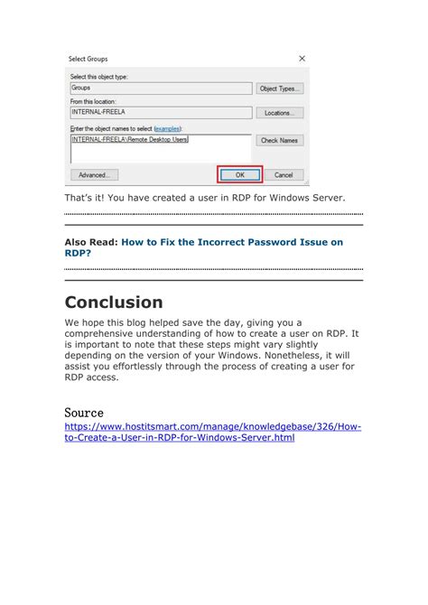 Ppt How To Create A User In Rdp For Windows Server Powerpoint