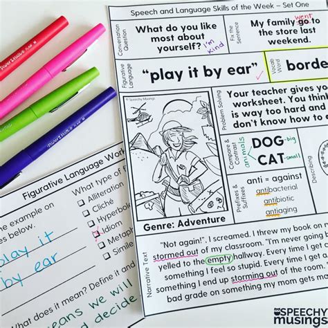 Free Summer I Spy Speech Therapy Worksheets Speechzella Worksheets