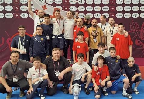 [ბერძნულ რომაული ჭიდაობა ევროპის ჩემპიონატი U15] ოთხი მედალი საქართველოს კუტუბიძე ზედიზედ