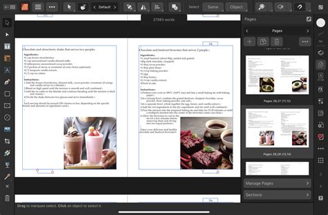 Publisher Page Numbering In A Section Not Working Properly IPad Questions Affinity Forum