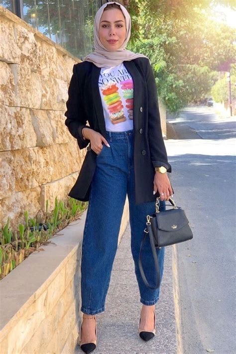 ستايل بوي فريند للمحجبات