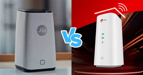 Jio Airfiber Vs Airtel Xstream Airfiber Compare Price Internet Speed Offers Plans And More