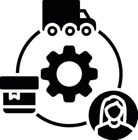 Supply Chain Creative Icon Design 14965106 Vector Art At Vecteezy
