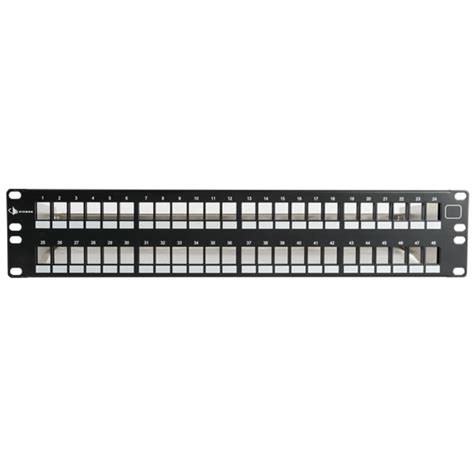 Click To Enlarge Keystone Patch Panel Flat