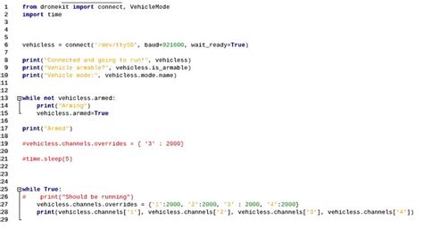 Rc Override Command In Python Is Not Working Rover 46 Ardupilot