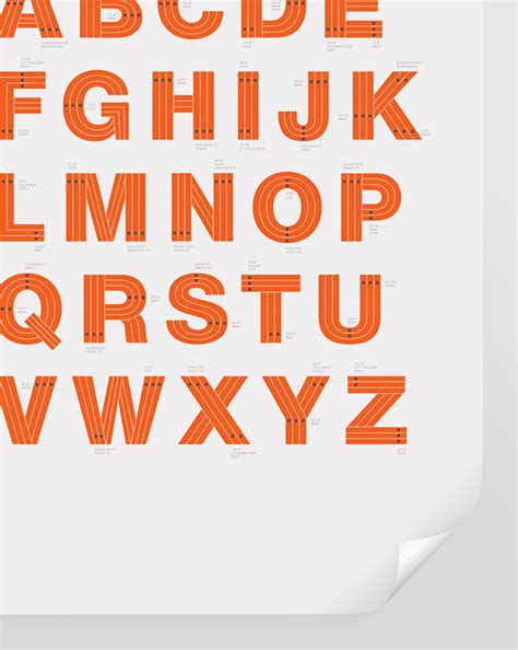 Massimo Typeface Tribute To Massimo Vignelli On Behance